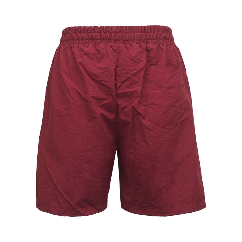 SCRIPT NYLON SHORTS 【BURGUNDY】 | BAGARCH