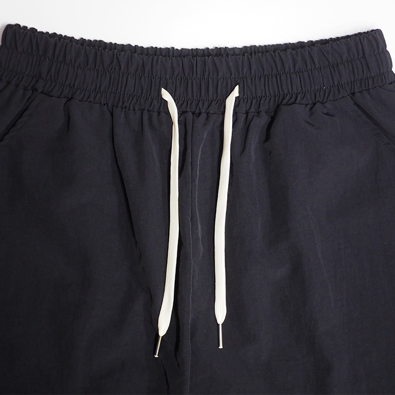 SCRIPT NYLON SHORTS 【BLK】 | BAGARCH