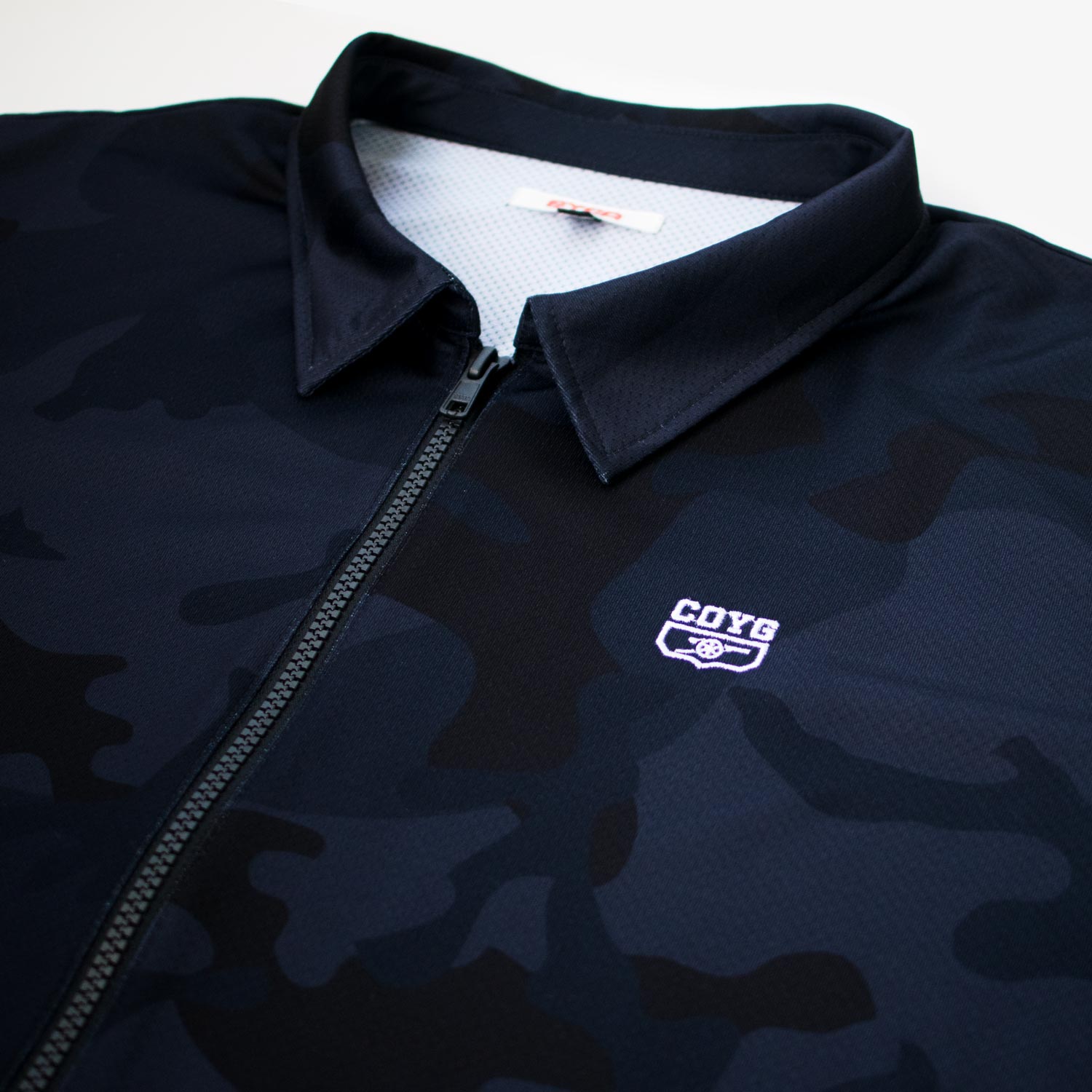 COYG フルジップ ドライカモ ポロシャツ - EXFA Online Shop