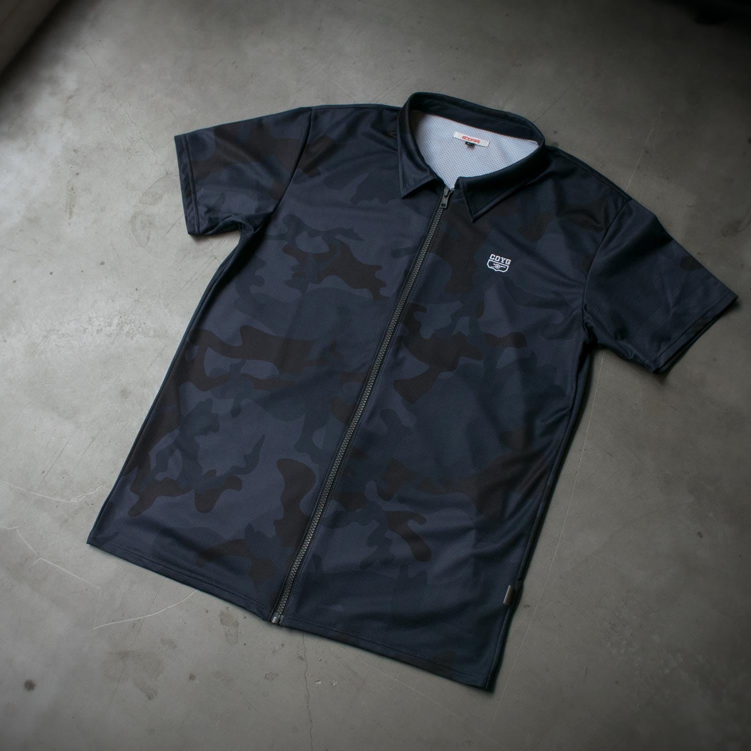 COYG フルジップ ドライカモ ポロシャツ - EXFA Online Shop