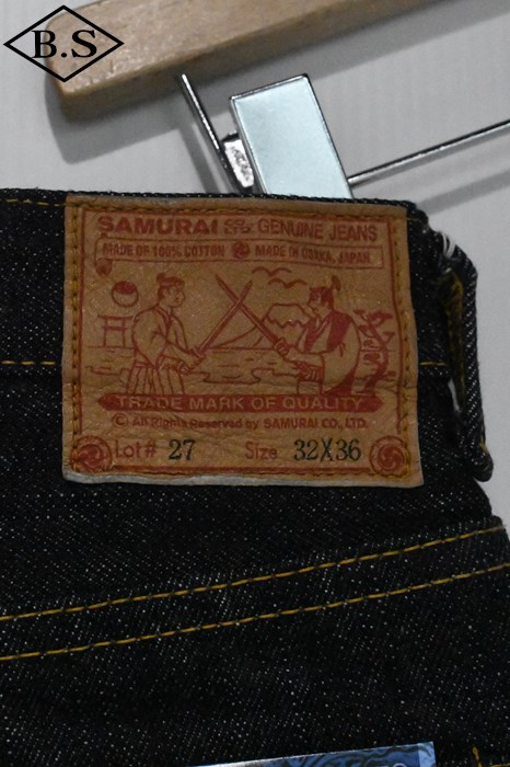 SAMURAI_Jeans / サムライジーンズ SAMURAIJEANS デニム S512BC 19oz ブーツカットモデル インディゴ ...