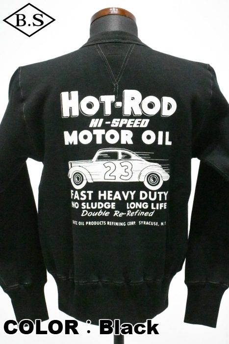 CUSHMAN / クッシュマン CUSHMAN スウェット 26901P PRINT SET-IN SLEEVE HOT-ROD [アメカジ ...