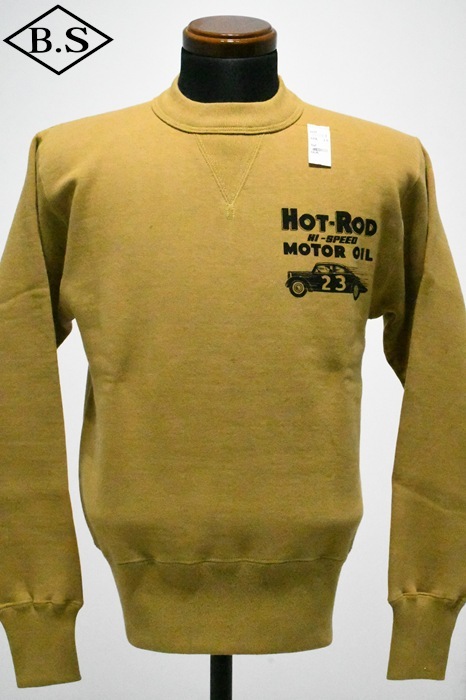 すべての商品 / クッシュマン CUSHMAN スウェット 26901P PRINT SET-IN SLEEVE HOT-ROD [アメカジ ...