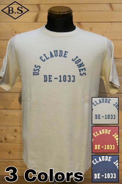 COLIMBO / コリンボ Tシャツ COLIMBO ZY-0415 FREMONT COTTON THERMAL TEE S/S "USS ...