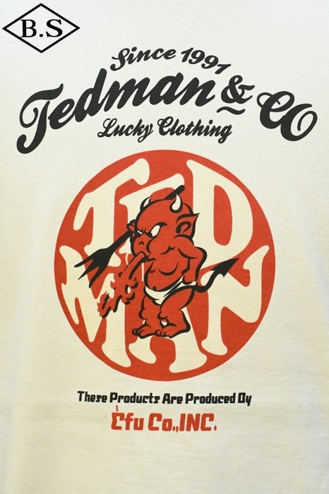 TEDMAN'S / テッドマン TEDMANTシャツ TDSS-560 Tedman&co [アメカジ] [通販](バーンストーマー)