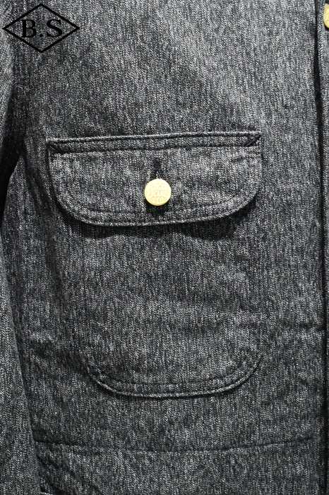 SUGAR_CANE / シュガーケーン Sugar Cane デニムジャケット SC15659 9oz. BLACK COVERT WORK ...