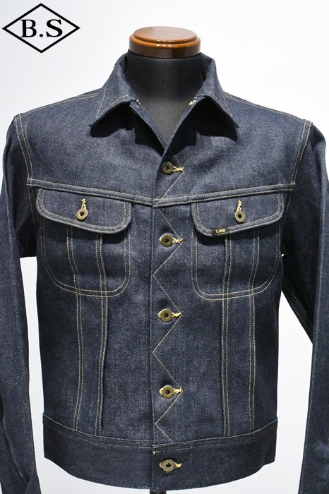 LEE / リー Lee デニムジャケット ARCHIVES 101-J 1945 インディゴ ノンウォッシュ [アメカジ] [通販](バーンストーマー)