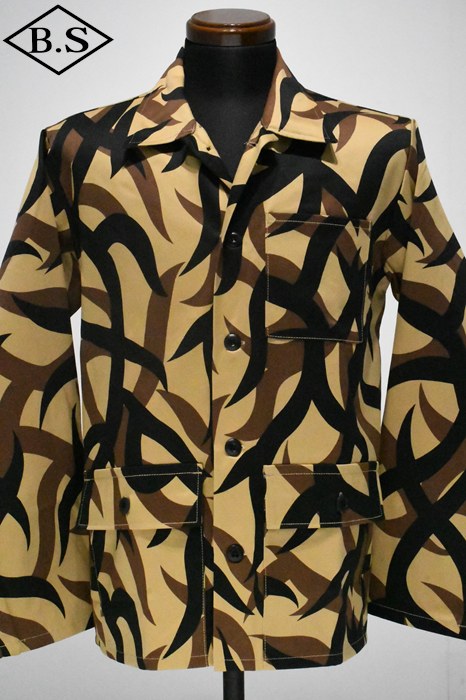 THE_REAL_McCOY'S / リアルマッコイズ REAL McCOYS ジャケット MJ25013 TRIBAL CAMOUFLAGE ...