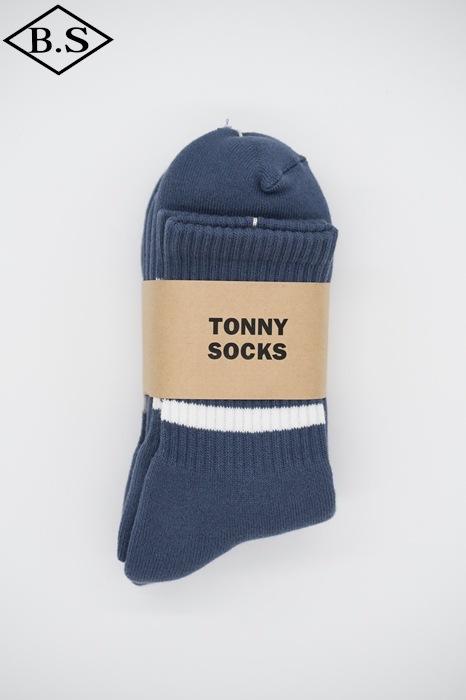 その他 / トニーソックス TONNY SOCKS ソックス MT02 LINE PILE クルーソックス2足セット [アメカジ] [通販 ...