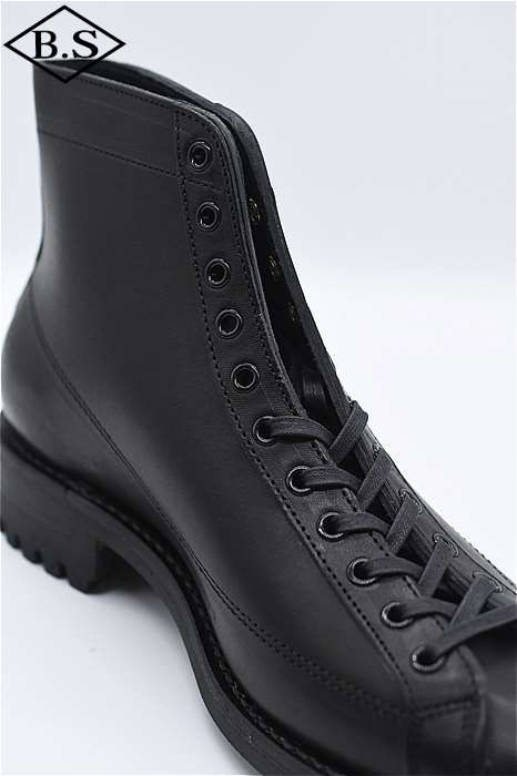 BROTHER BRIDGE / ブラザーブリッジ BROTHER BRIDGE ブーツ S009 HENRY ヘンリー LOANO BLK / COW [アメカジ] [通販](バーンストーマー)