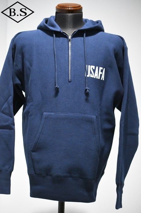 CHAMPION / チャンピオン CHAMPION スウェット C3-A119 リバースウィーブ(R) ハーフジップフーデッドスウェットシャツ TRUE TO ARCHIVES NAVY ...