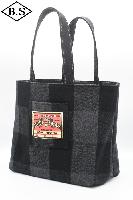 CUSHMAN / クッシュマン バッグ CUSHMAN バッグ 29662 REVERSIBLE TOTE BAG SMALL ...