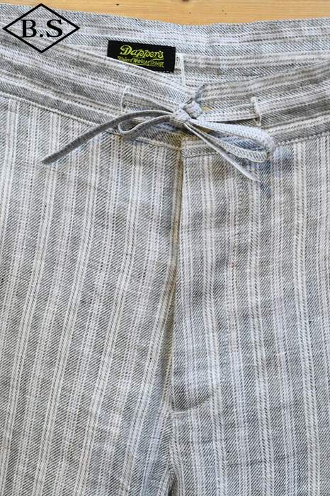 Dapper's / ダッパーズ Dapper’s パンツ LOT1713 Classical Linen Easy Pants GRAY ...