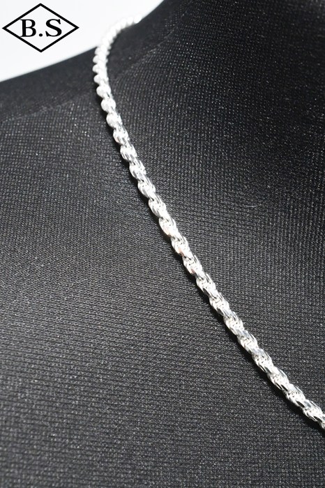 インディアンジュエリー / インディアンジュエリー INDIAN JEWELRY 小物 ネックレス FR80-50cm 幅3.8mm カットフレンチロープチェーン 線径0.8mm 50cm ...