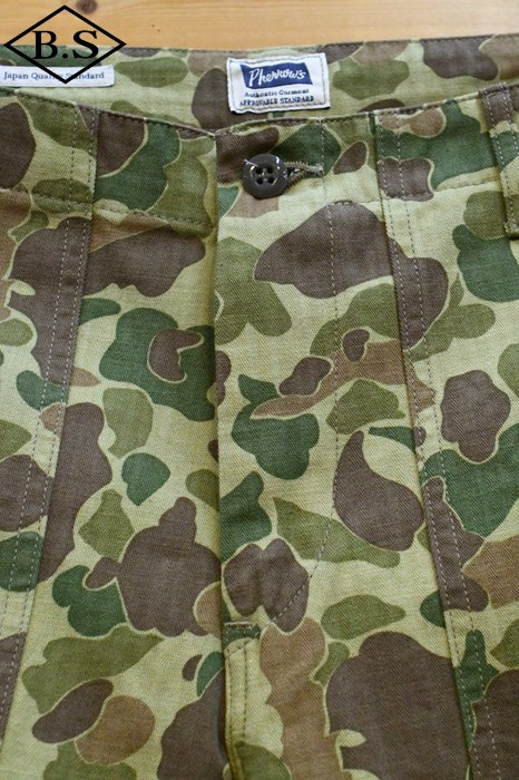 pherrow's / フェローズ PHERROW’S パンツ PUPT1 ミリタリーパンツ CAMO [アメカジ] [通販](バーンストーマー)