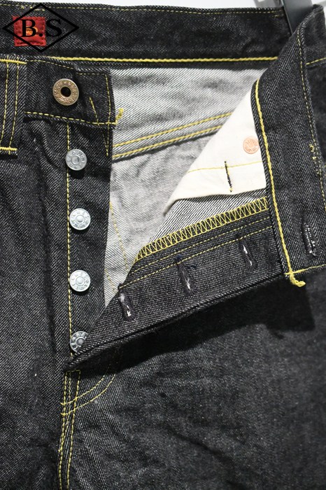 RESOLUTE / リゾルト ジーパン RESOLUTE GB714-32 大戦モデル デニム パンツ レングス32 (サイズ29-34) ブラックデニム [アメカジ] [通販](バーンストーマー)