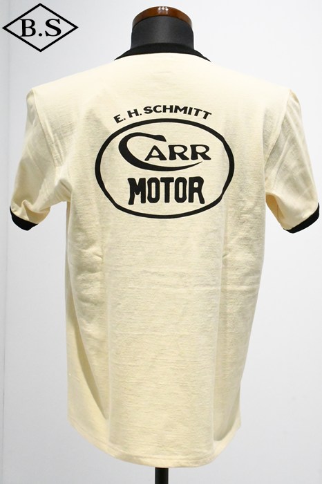 THE_REAL_McCOY'S / リアルマッコイズ REAL McCOYS Tシャツ MC25016 WHIZZ GUNNER リンガーTシャツ 半袖Tシャツ バインダーネック [アメカジ ...