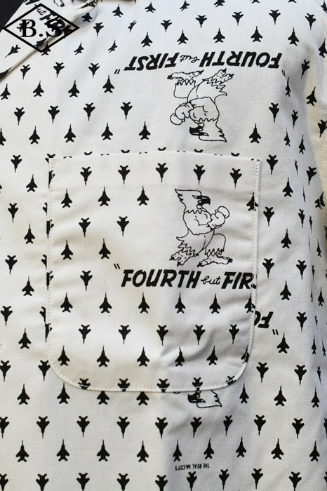 THE_REAL_McCOY'S / リアルマッコイズ REAL McCOYS 半袖シャツ MS24003 OPEN-COLLAR SHIRT ...