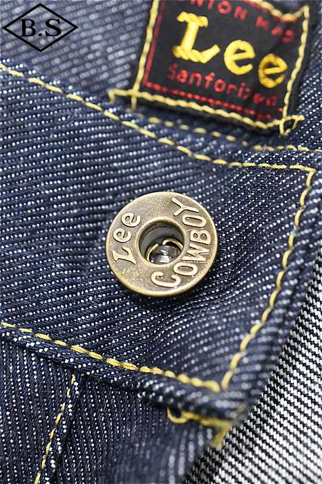 LEE / リー Lee ジーンズ ARCHIVES COWBOY 101 1945 (RAW 生デニム) インディゴ ノンウォッシュ ...