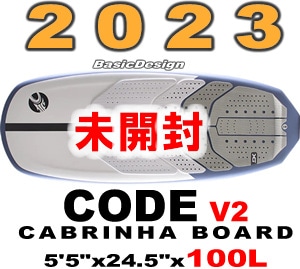 2023 カブリナ コード ウィングボード CABRINHA CODE V2 WINGBOARD 5'5"x24.5"x100L（未開封/UFOILB-093）│中古ウインドサーフィンボード ...