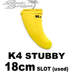 2019 ケィフォーフィン スタビー K4 FIN STUBBY 18cm US改造スロットル1枚（中古/URF-183）│中古ウインドサーフィンボード・セイルならウインドサーフィンショップ ...