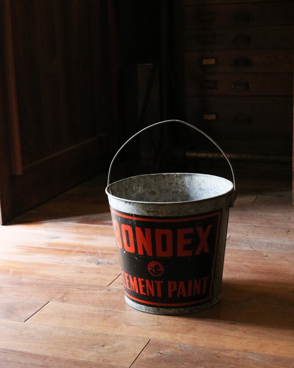 "BONDEX" Metal Bucket｜"BONDEX" ブリキ製バケツ