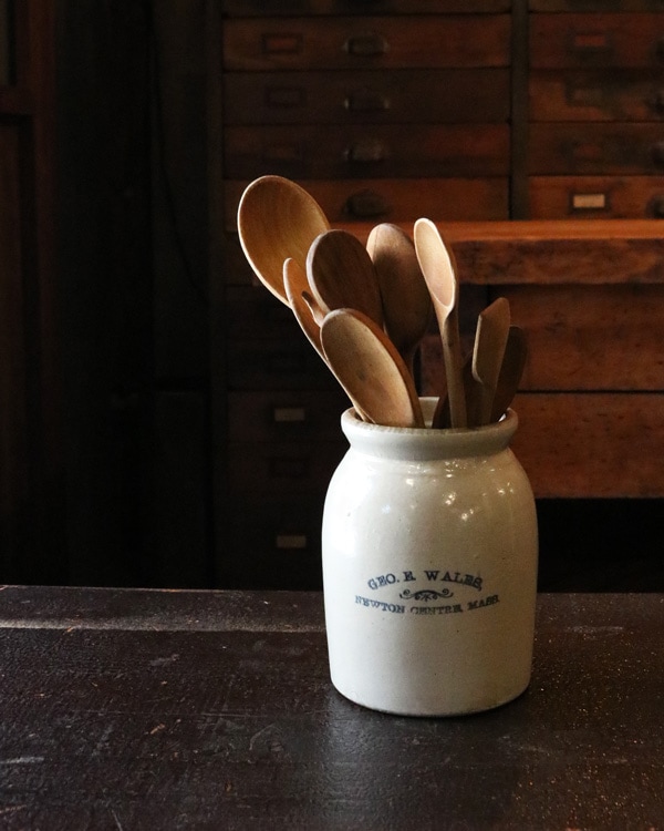 Old Crock White OC-013｜陶器カトラリー立て White OC-013