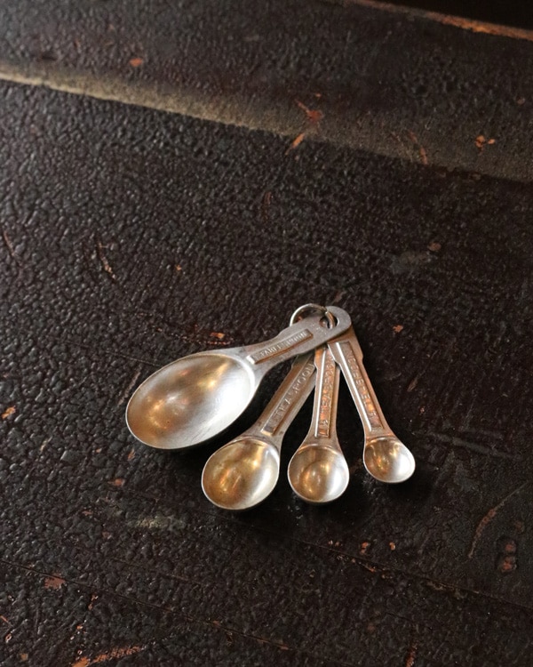 Aluminum Meas Spoons Set 001｜アルミの計量スプーン 001