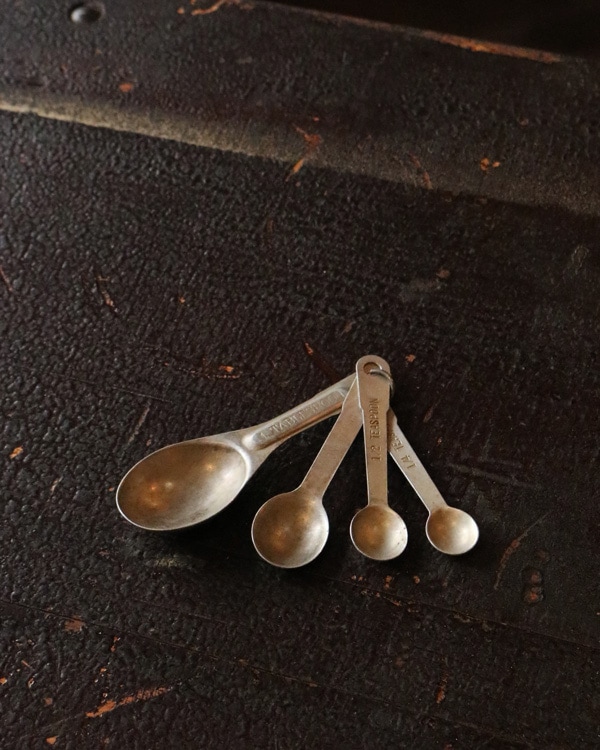 Aluminum Meas Spoons Set 003｜アルミの計量スプーン 003