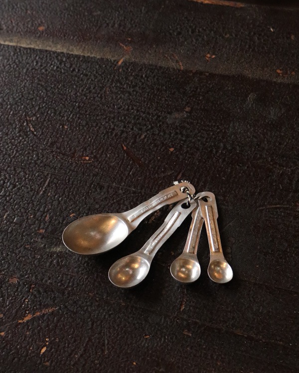 Aluminum Meas Spoons Set 004｜アルミの計量スプーン 004