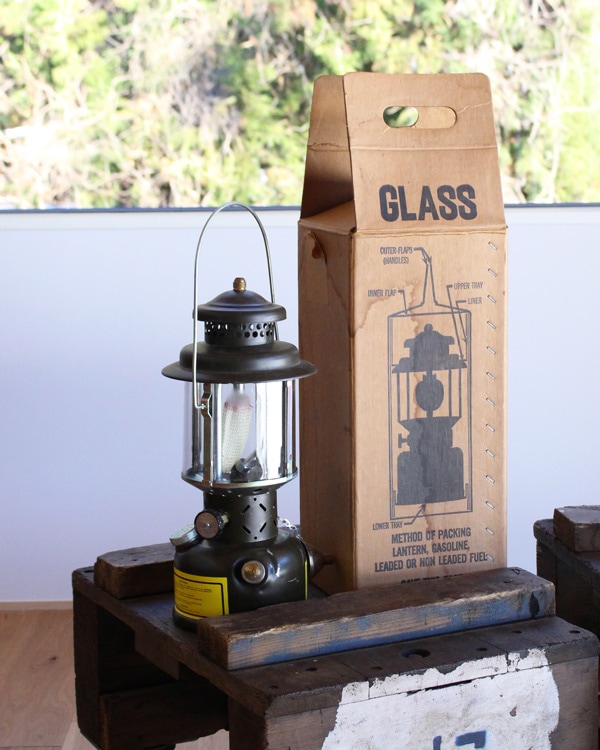 U.S.Military Lantern w/original box｜箱付き未使用 ミリタリーランタン