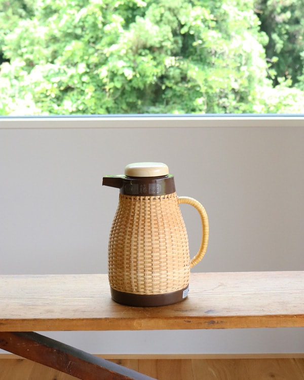 "TIGER" Rattan Pot｜"TIGER" 籐製 卓上ポット RTP-016