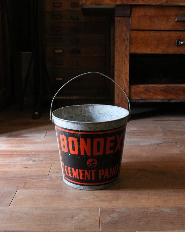 "BONDEX" Metal Bucket｜"BONDEX" ブリキ製バケツ