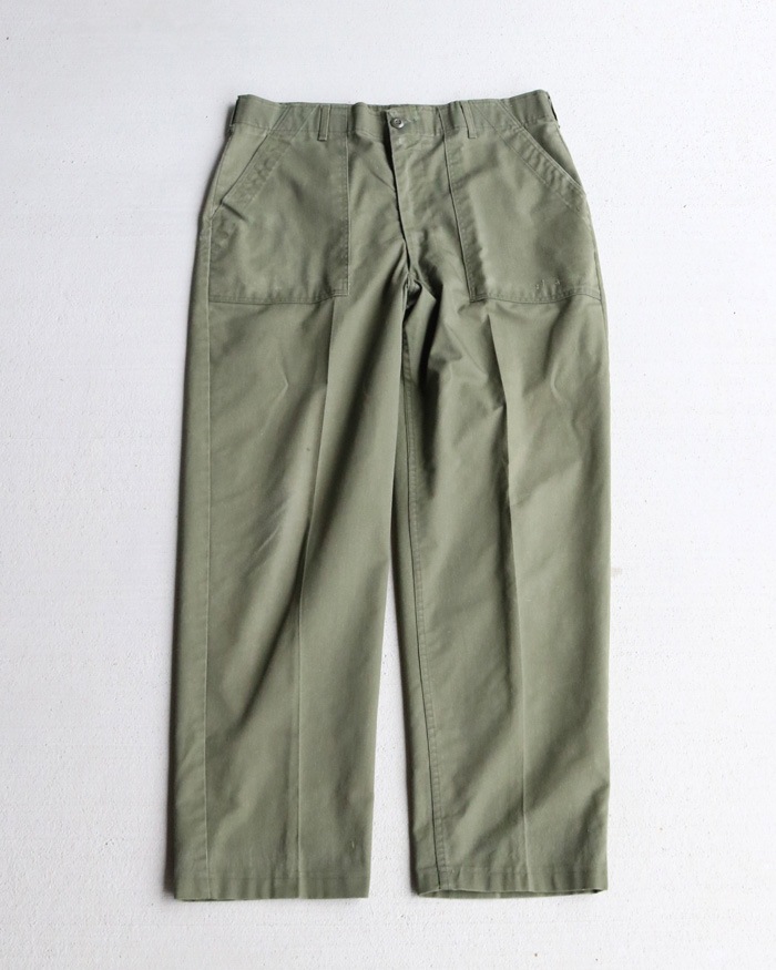 Vintage 80s U.S.ARMY Utility Trousers OG-507 (W35xL30)