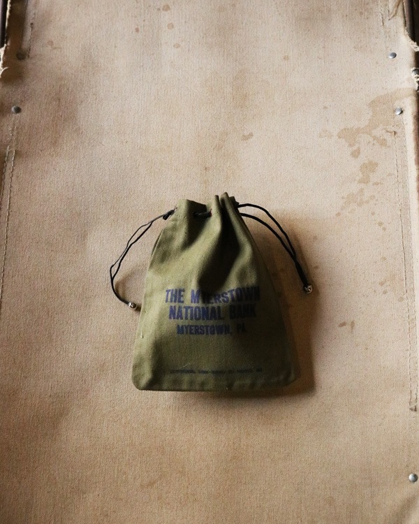 "THE MYERSTOWN NATIONAL BANK" Bank Bag｜"THE MYERSTOWN NATIONAL BANK" バンクバッグ