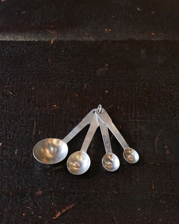 Aluminum Meas Spoons Set 002｜アルミの計量スプーン 002