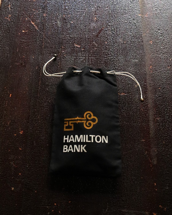 "HAMILTON BANK" Bank Bag｜"HAMILTON BANK" バンクバッグ
