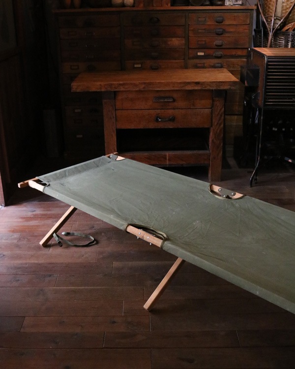 "U.S.ARMY" Folding Canvas Cot｜"U.S.ARMY" フォールディングキャンバスコット