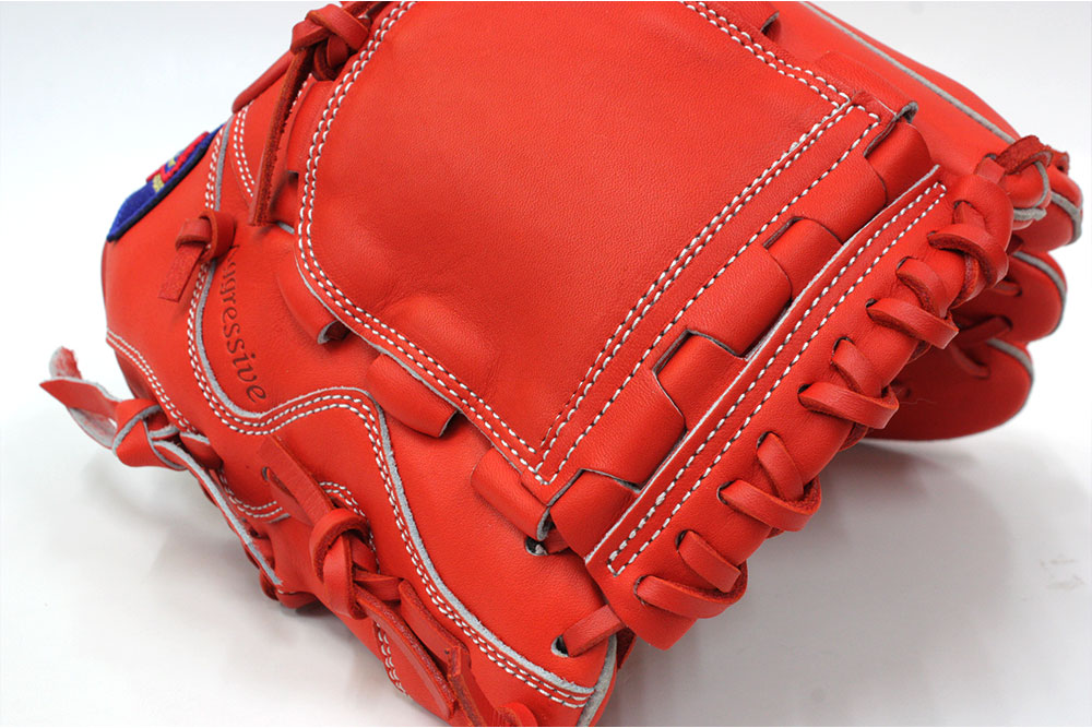 久保田スラッガー 少年軟式グローブ KSN-J1P Fオレンジ ジュニア用では大きめサイズ 高学年から中学生向け J号球対応 | 久保田スラッガー,軟式用グラブ/ミット,ジュニア用グラブ ...