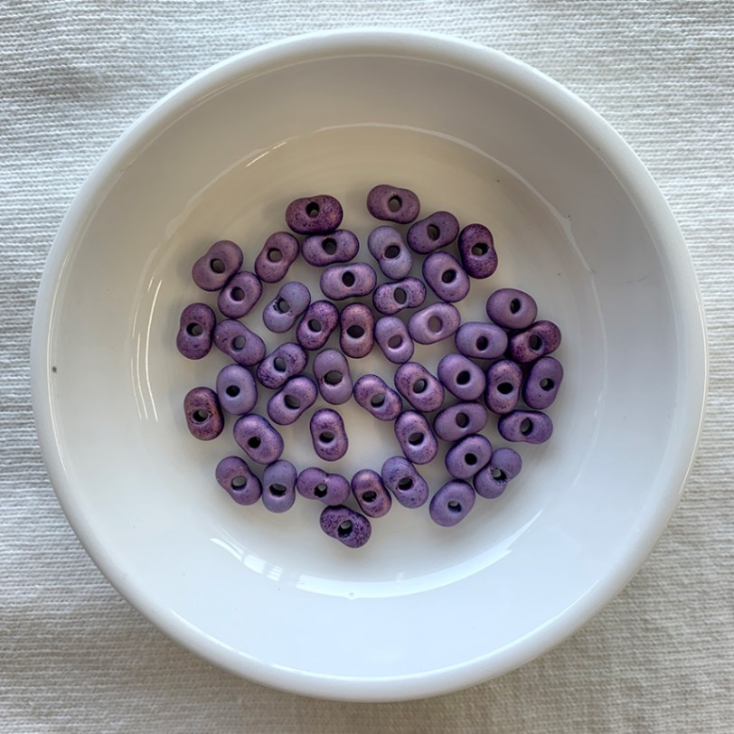 大人気 ファルファーレ 3X6 パステルライラック の通販【チェコビーズ専門店 BEADER】アクセサリー,新商品