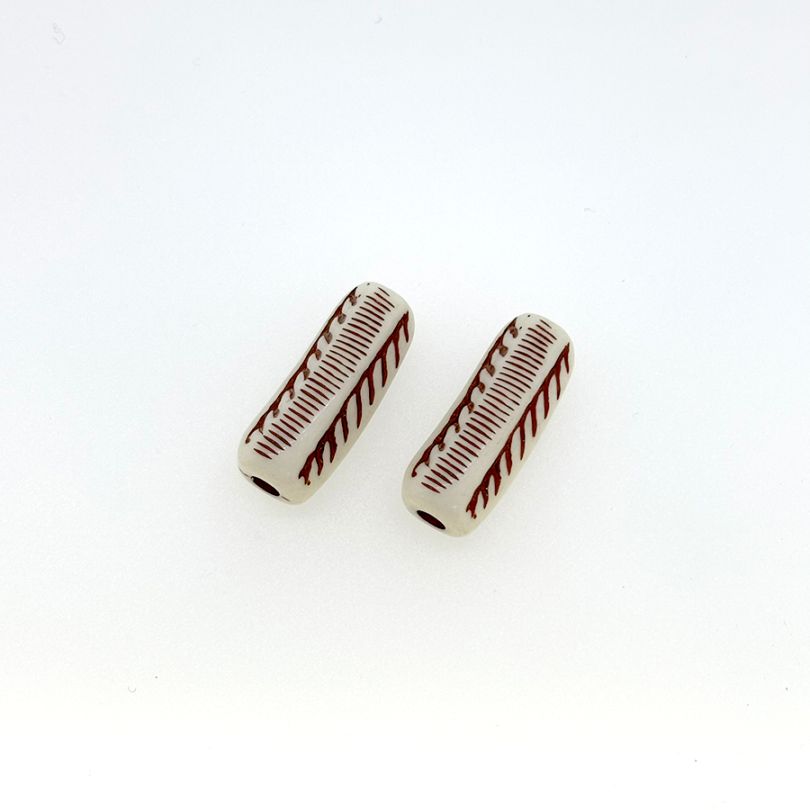 大人気 アンデスビーズ 変形チューブ 約20x9mm 樹脂 の通販【チェコビーズ専門店 BEADER】アクセサリー,新商品