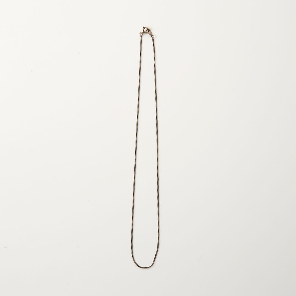 ネックレス・ペンダントチェーン（金具付）キヘイ 1.2×1.9mm ヒキワ・板ダルマ 45cm GF | ・チェーン,キヘイチェーン | X-SENSE