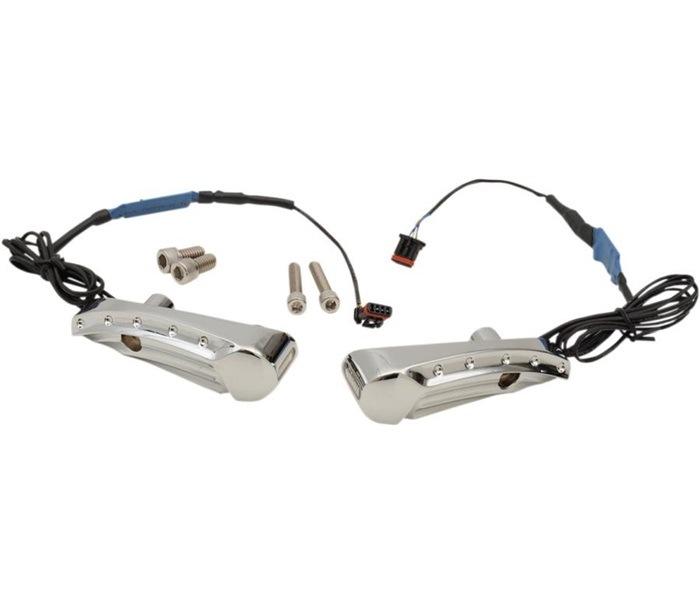 COVINGTONS・DINPLED LED フロントウインカー・クローム 2020-1291 | TOURING,灯火類,ウインカー周り ...