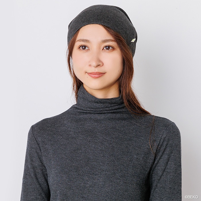 竹布 TAKEFU 癒布（ゆふ）リバーシブルキャップ（メール便使用で送料無料） | TAKEFU 竹布インナー・レディース 竹布の店ベコ