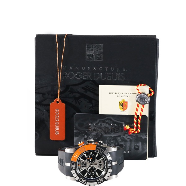 【仕上げ済み】【中古】【世界限定280本】ROGER DUBUIS ロジェ・デュブイ イージーダイバー オートマティック クロノグラフ ...