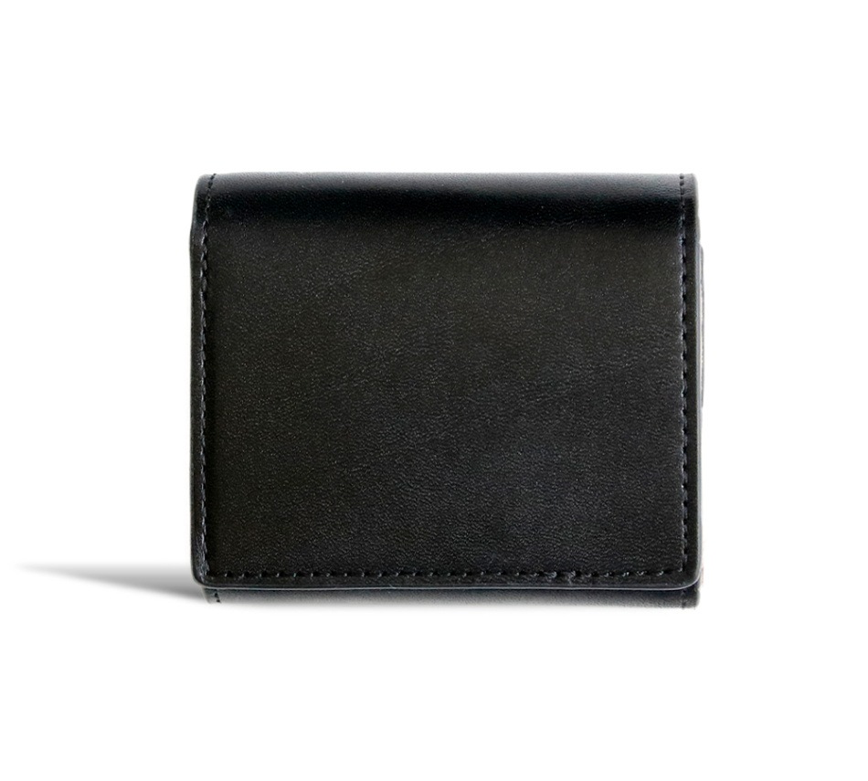 二つ折りミニ財布 PATTO / BLACK