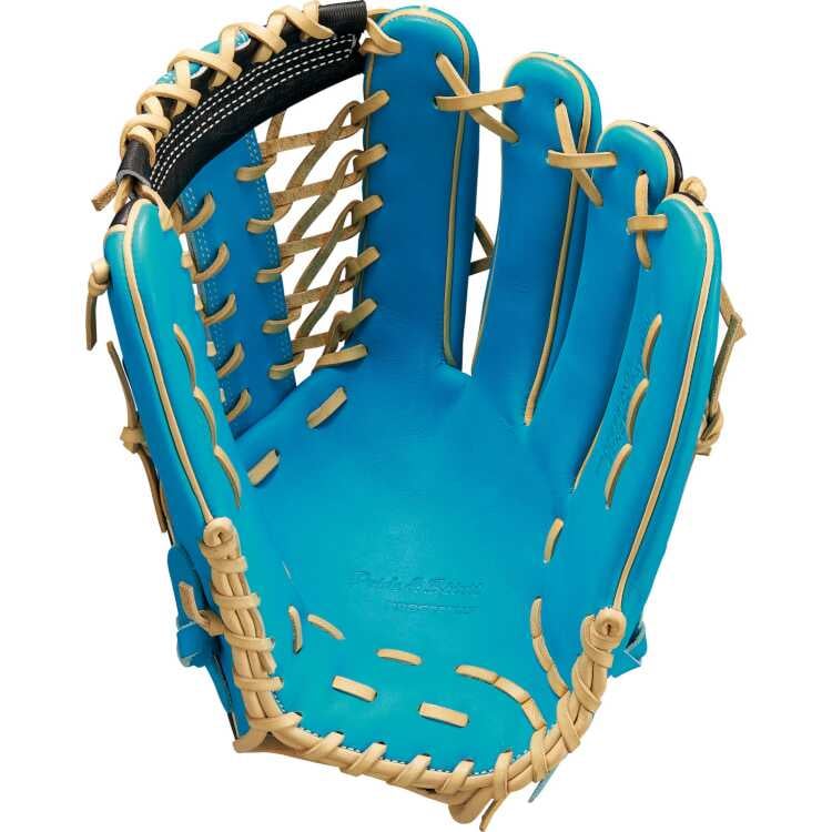 ゼット 軟式野球グラブ 外野手用 プロステイタス 挟み捕りタイプ