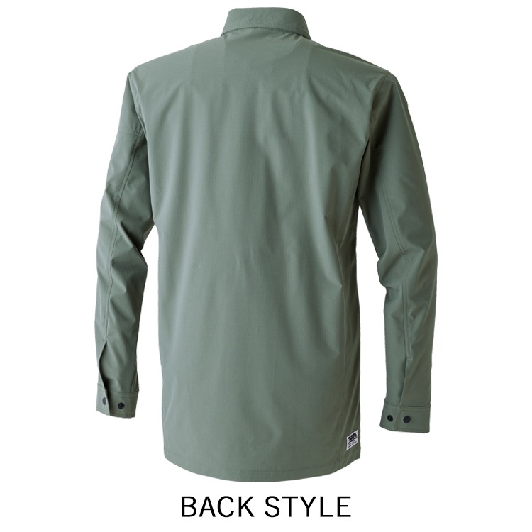 寅壱 3561-125 ワークシャツ S-3L ストレッチ 軽撥水 軽量 耐久性 ハーネス対応縦ポケット 作業服 トライチ TORAICHI | 作業服,すべて見る | 弁慶オンラインストア