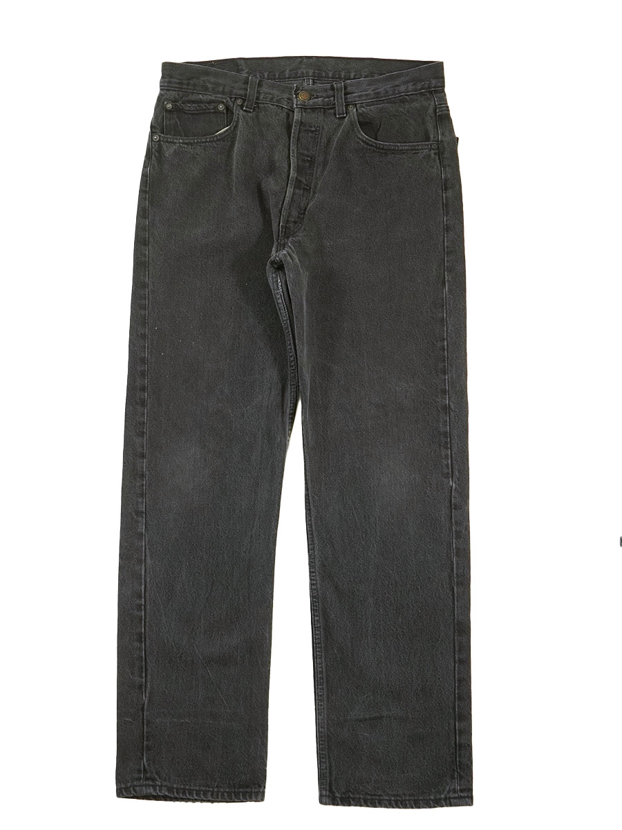 90's Levi's 501 ®マークのみタブ ブラック デニムパンツ 表記(34x30) USA製 | SOLD OUT | | BerBerJin WebStore