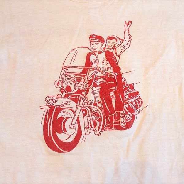 1950s H-D X CHAMPION T-SHIRT , RUN TAG , Size M | SOLD OUT ...